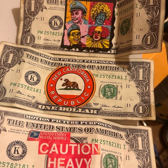 Art | Artistic Commemorative Liberty Dollar Bill Trio With Unique ...